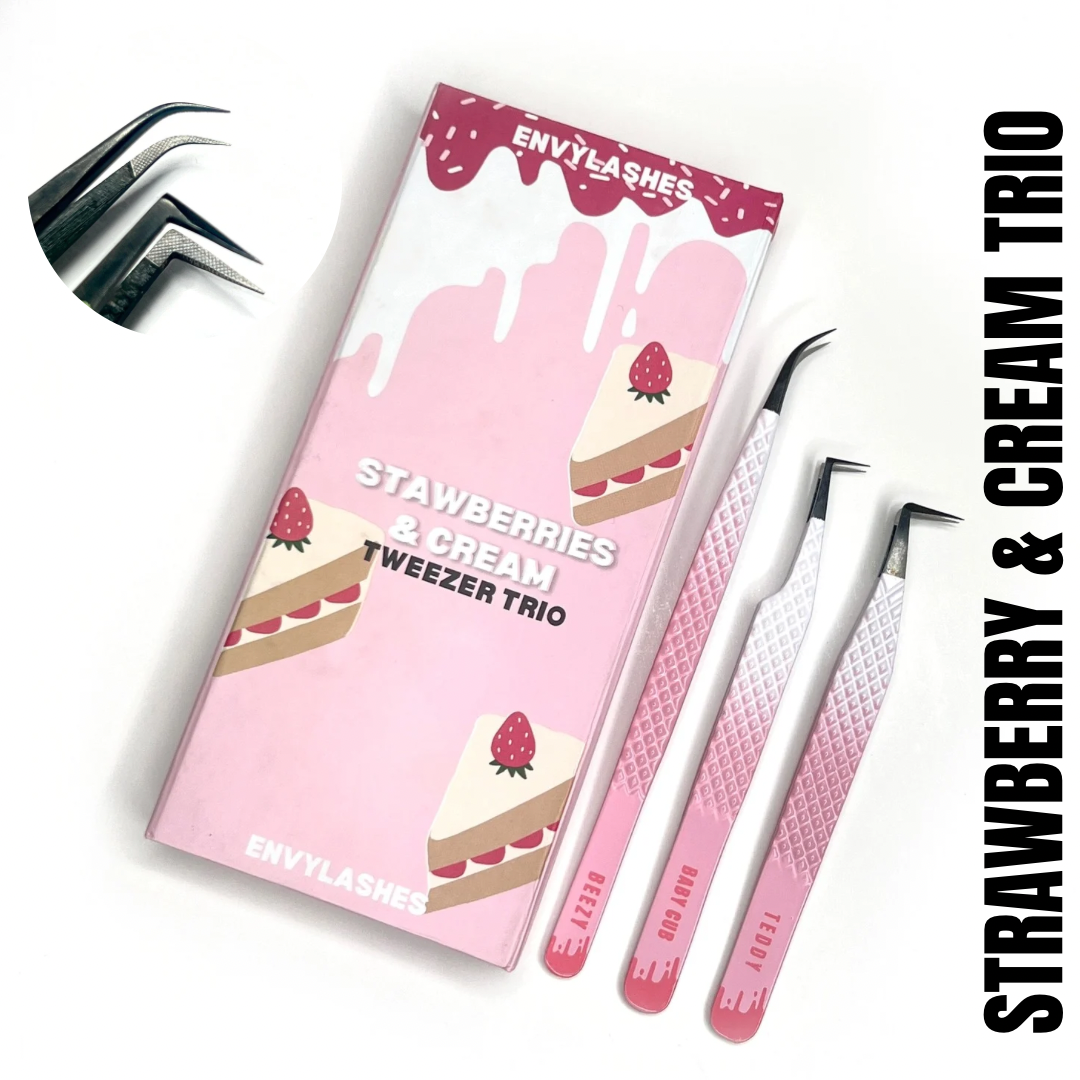 STRAWBERRIES & CREAM TRIO – Envy Lashes Pro
